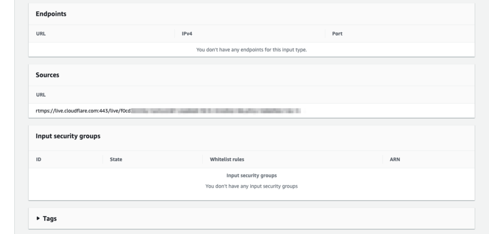 AWS Elemental MediaLiveのRTMP pull inputを使ってみた | DevelopersIO