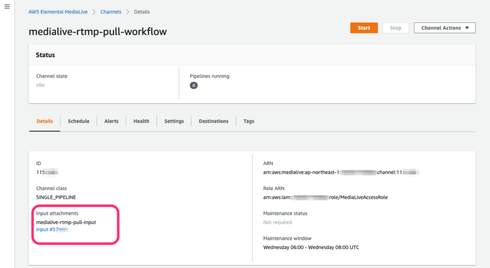 AWS Elemental MediaLiveのRTMP pull inputを使ってみた | DevelopersIO