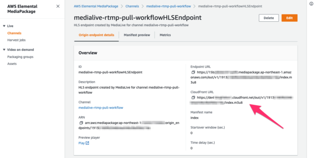 AWS Elemental MediaLiveのRTMP pull inputを使ってみた | DevelopersIO