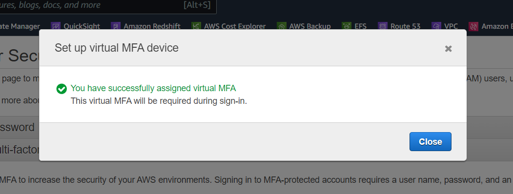 วิธีการเปิดใช้งาน AWS IAM MFA บนมือถือ | DevelopersIO